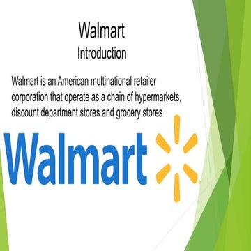 Walmart competitor map | PPT