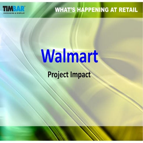 Walmart Project Impact | PDF