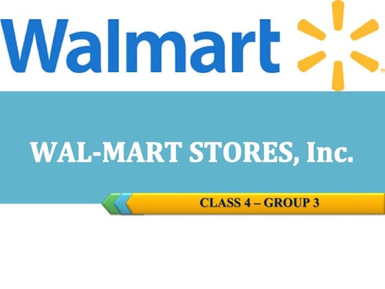 Walmart Project Presentation | PPT