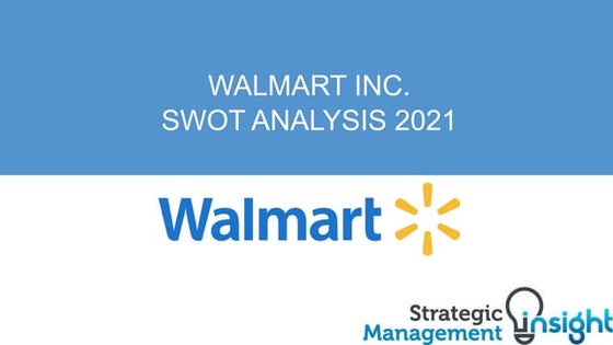 Walmart internal and external environments | PPT