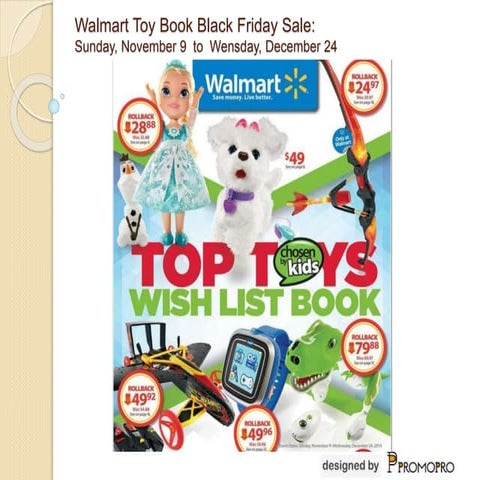 Walmart toy book black friday ad scan 2014 | PPTX