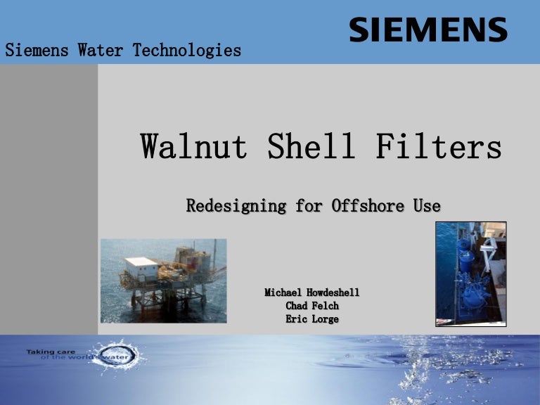 Walnut Shell Filters - Oil & Gas