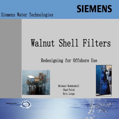 Walnut Shell Filters - Oil & Gas | PDF