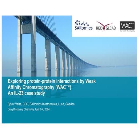 Exploring protein-protein interactions by Weak Affinity Chromatography ...