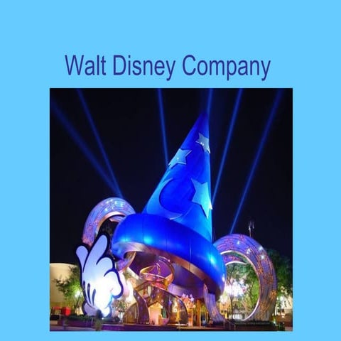 Walt Disney Company | PPT