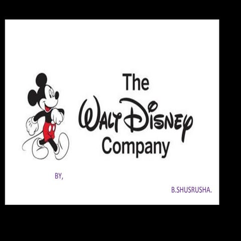 Walt disney ppt | PPT
