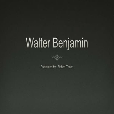 Cultural Theories - Winter 2011 | PPT