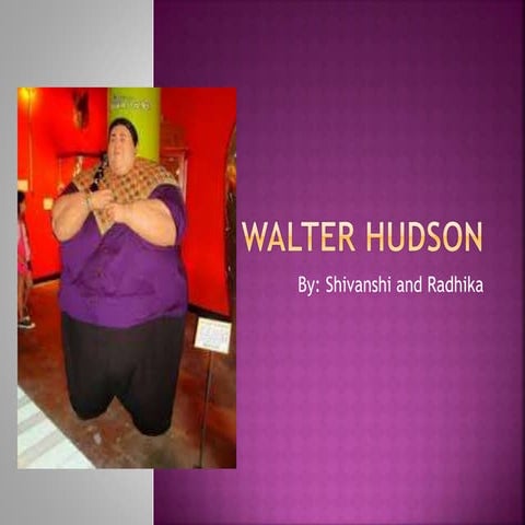Walter hudson shi.. | PPTX