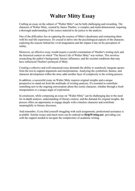 400 Word Essay Sample | PDF