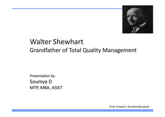 Total Quality Management GURUS | PPT