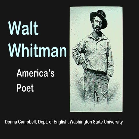 Waltwhitman | PPT