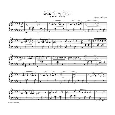 Waltz Op64 No2 | PDF