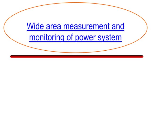 WIDE AREA MANAGEMENT SYSTEM | PPTX