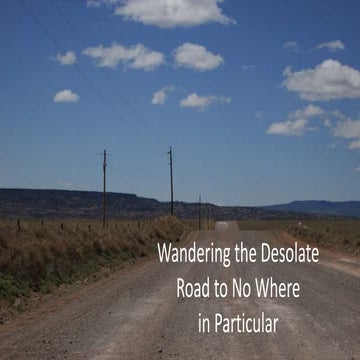 Wandering an Isolated Road in Search of Bosque del Apache | PPTX