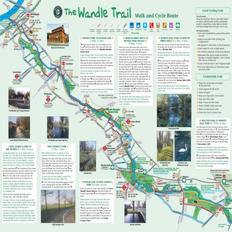 Wandle trail Thames to Croydon cycling and walking trail | PDF