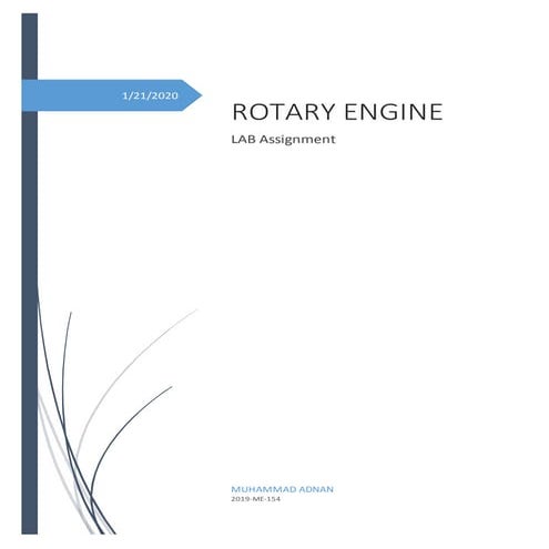 Wankel rotary engine | DOCX