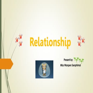 My relationship | PPTX