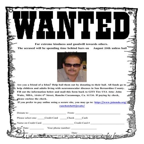 Wanted Poster | PDF