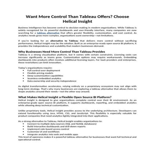 Want More Control Than Tableau Offers Choose Helical Insight.docx