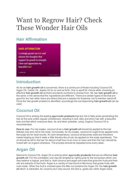 Principles & Formulation of Hair Care Products | PPTX