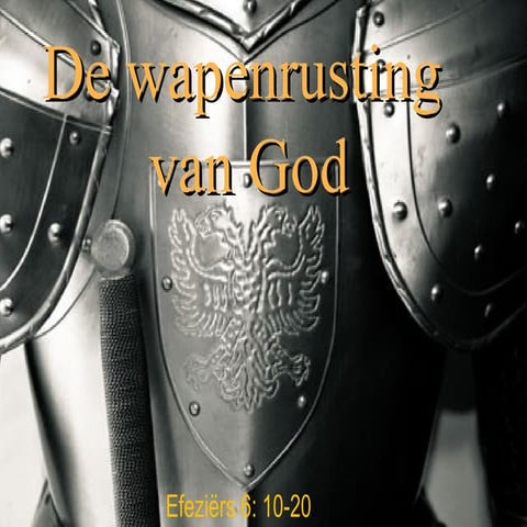 De wapenrusting van God | PPT