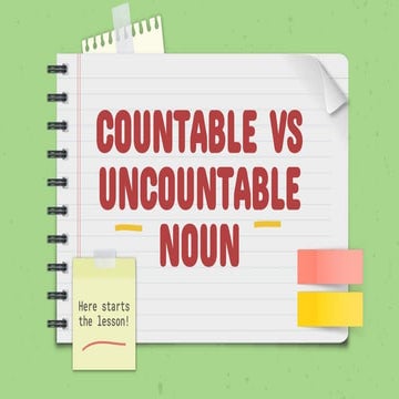 Countable Vs Uncountable noun | PDF