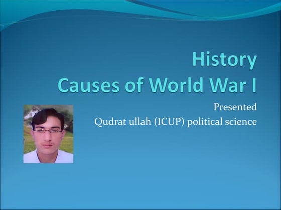 World war i ppt | PPT