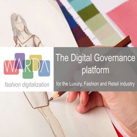 WARDA - The digital asset governance solution for Luxury, Fashion & Retail | PPTX