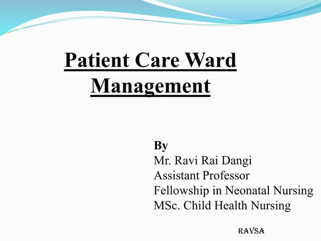 Ward Management | PPT