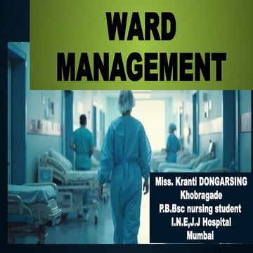 ward management and administration .pptx