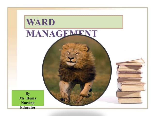 Ward Management | PPT