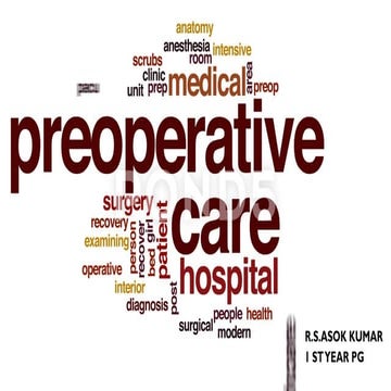 Ward procedures and preoperative care | PDF