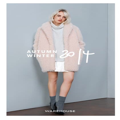 WAREHOUSE AW14 LOOKBOOK. | PDF