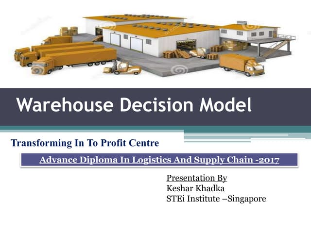 Warehouse Activity Profiling | PPTX