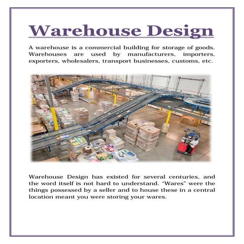Warehouse Design | PDF