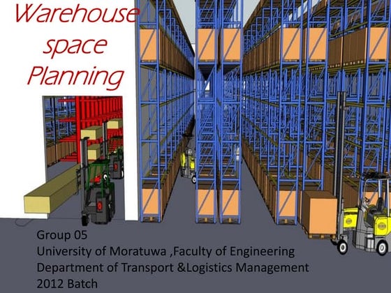 Warehouse design and layouts with case study and examples | PPT