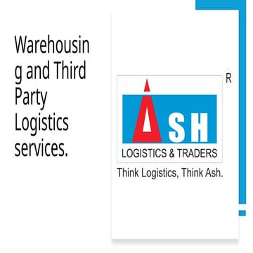 Warehousing & 3PL Services – Smarter Logistics, Faster Deliveries! | PPT