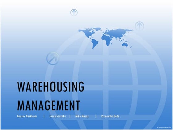 Warehouse design and layouts with case study and examples | PPT