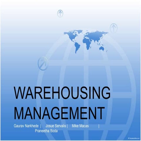 Warehousing operations | PPTX