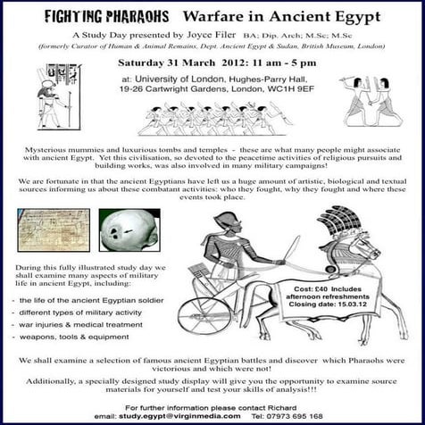 Warfare in Ancient Egypt | PDF