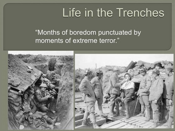 Trench warfare | PPT