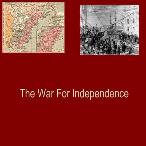War for independence | PPT