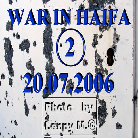 War in Haifa by Lenny M - 2 of 10 | PPS