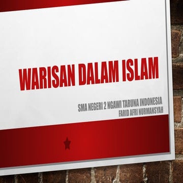 Warisan dalam islam PPT SMA KELAS XII.pptx
