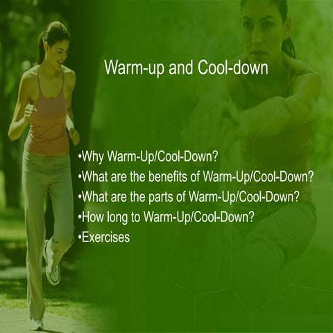 Warm up & cool-down | PPT
