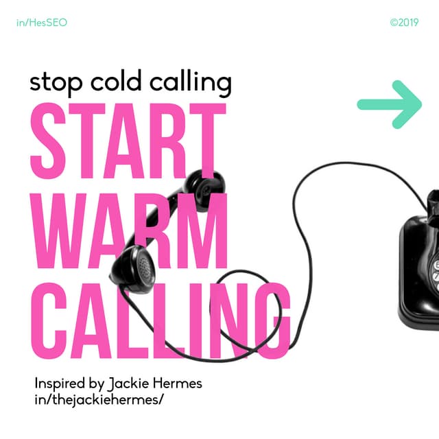 Stop Cold Calling — Start Warm Calling | PDF