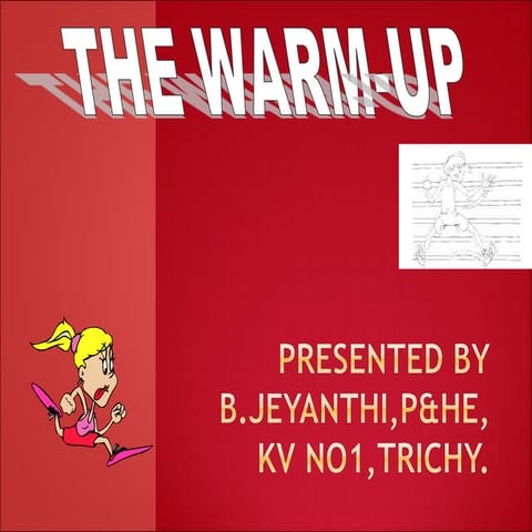 WARM UP EXERCISES SCHOOL STUDENTS PHYSICAL AND HEALTH EDUCATION | PPT