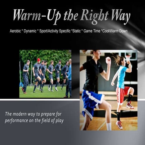 Warm up & cool-down | PPT