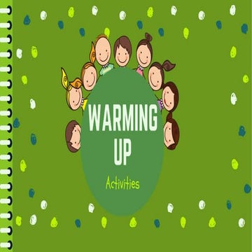Warm up activities | PPTX | Healthy Living
