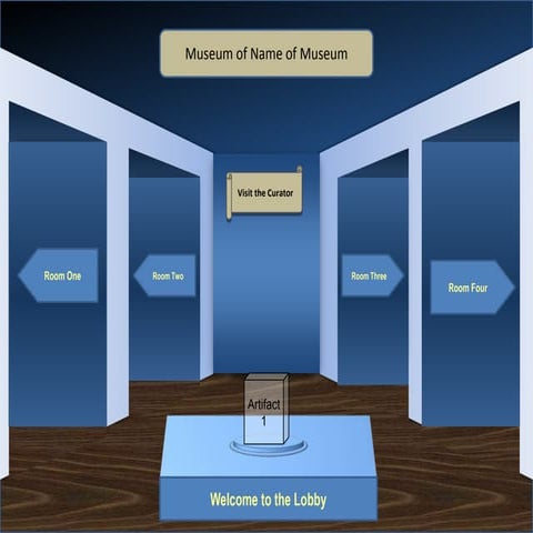 Warneka museum template | PPTX